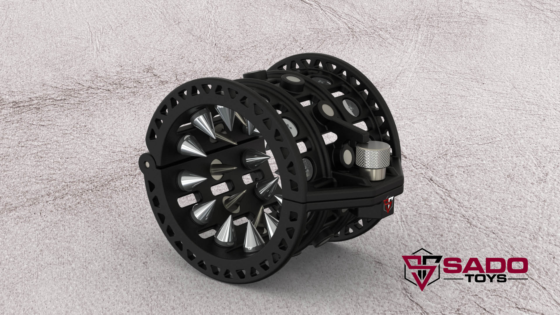 Triple Kali Ring - 36 Spikes for Demanding Mistresses | SADOTOYS.com