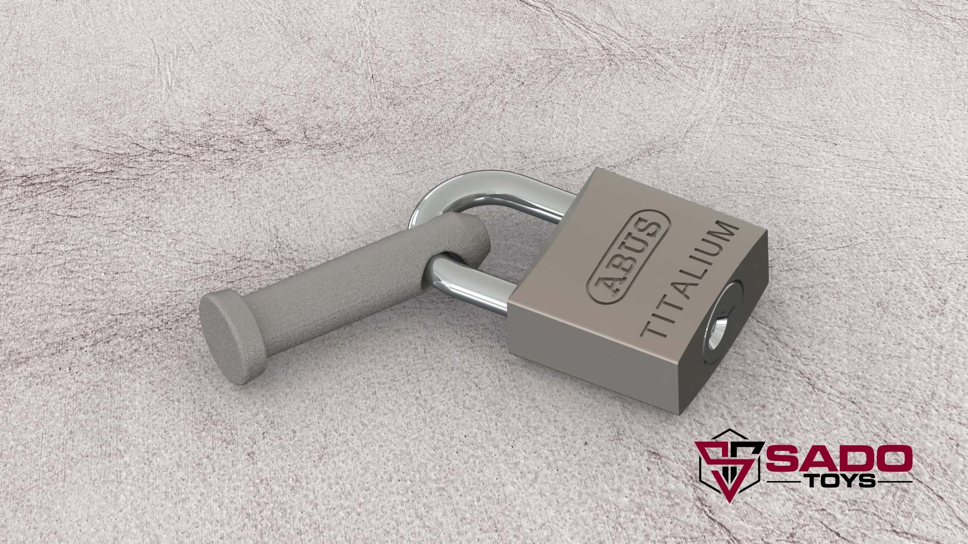 Padlock Pin Metal Kit | Security without compromising | SADOTOYS.com