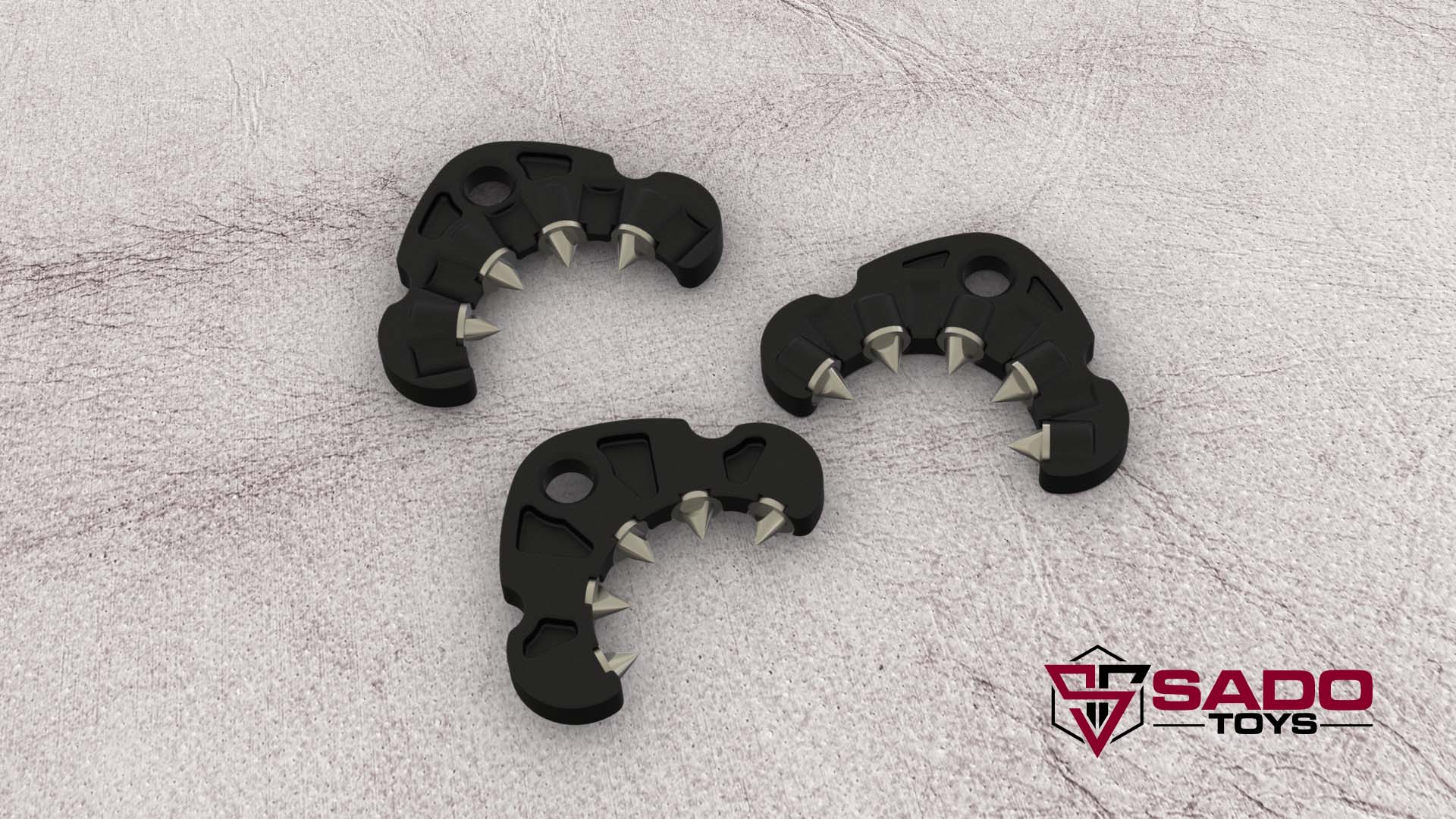 Triple Intrigue Points: Accessory for Chastity Cages | SADOTOYS.com